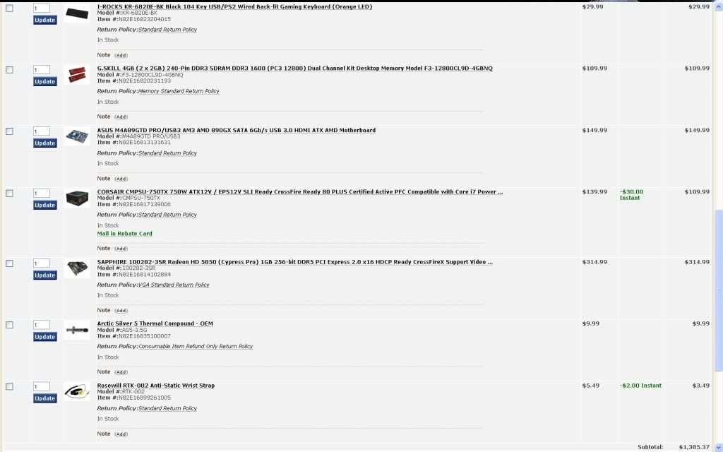 $1400 full rig, how does it look? | Overclock.net