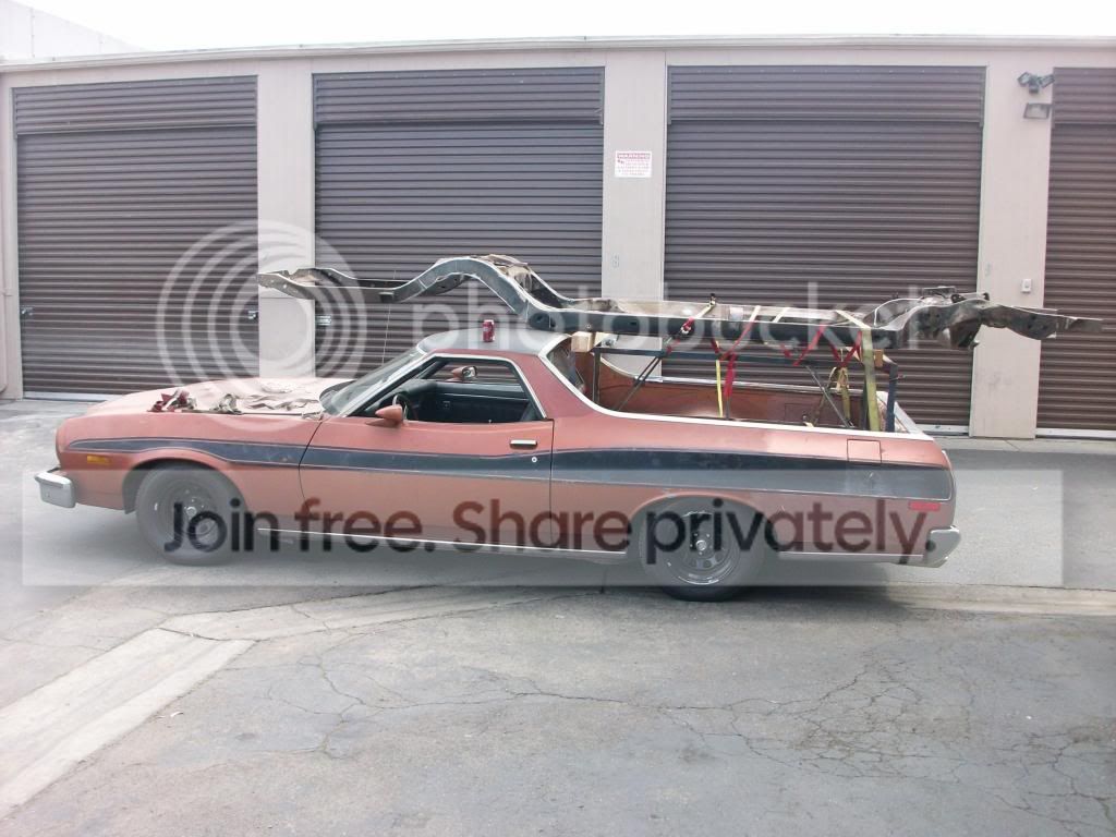 A Ranchero carries an El Camino in its moment of need. | Team Chevelle