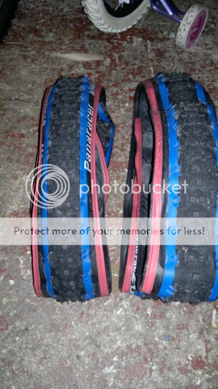 fire xc 1.8 blue wall folders(pics) | Retrobike