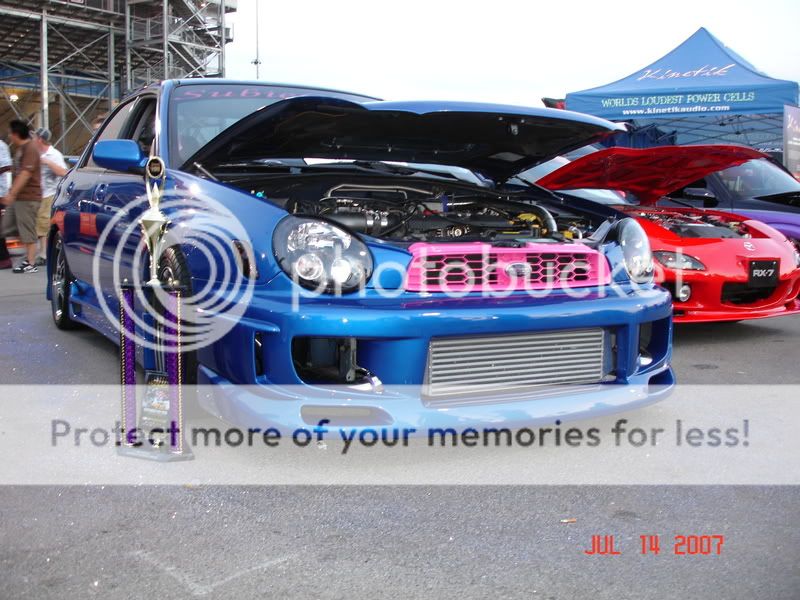 Pink and Blue Chargespeed WRX | Subaru WRX Forum