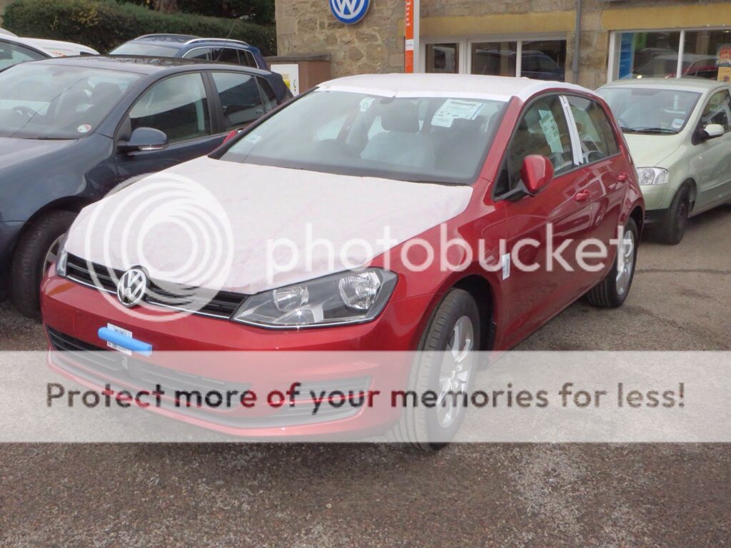 Sunset Red Golf 1.4TSi 122PS DSG - At last | GOLFMK7 - VW GTI MKVII ...