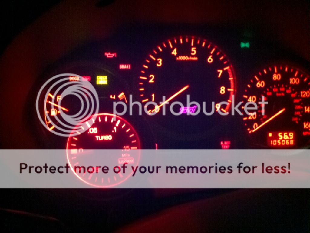 04 STI Lamco Boost Gauge LED mod - NASIOC
