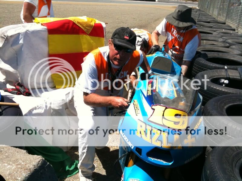 MotoGP Corner Worker - Can't Beat the View