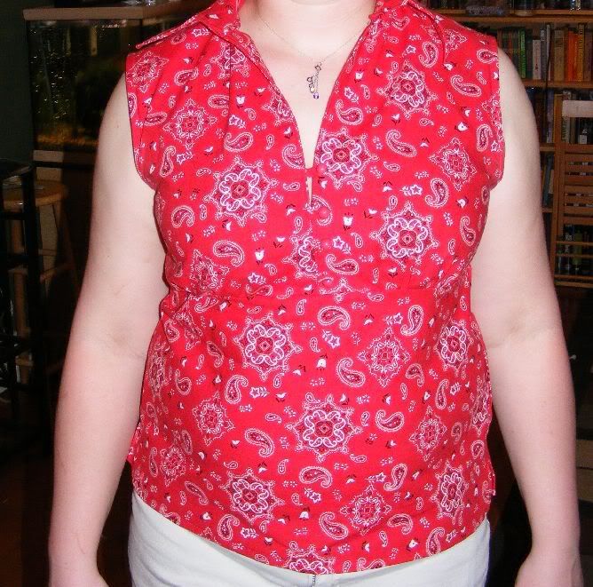 Butterick Summer blouses/tops 4549 pattern review by FirecrackerKTM