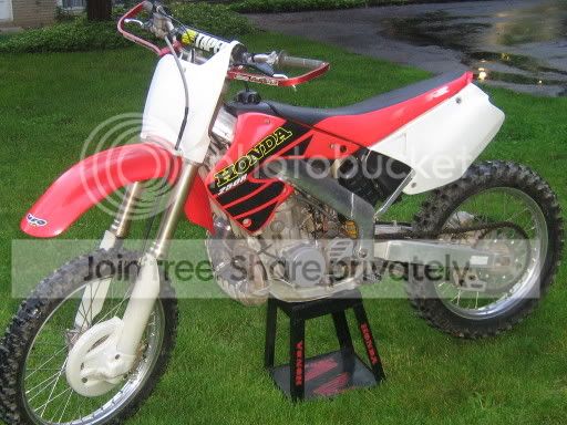 My 2001 CR250 - Honda 2 Stroke - ThumperTalk
