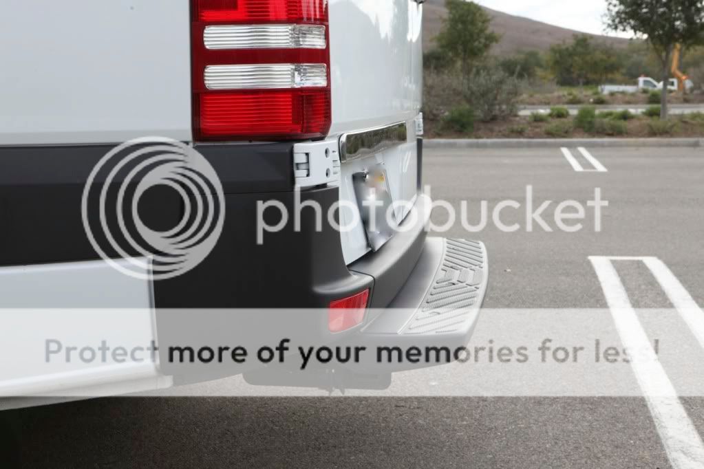 OEM rear step & departure angle (or hitch) | Sprinter-Source.com