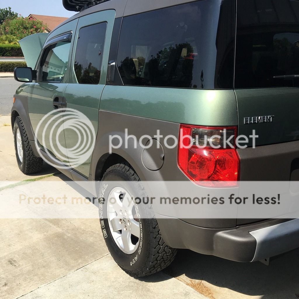 Rejuvinating Gray Plastic Fenders | Honda Element Owners Club