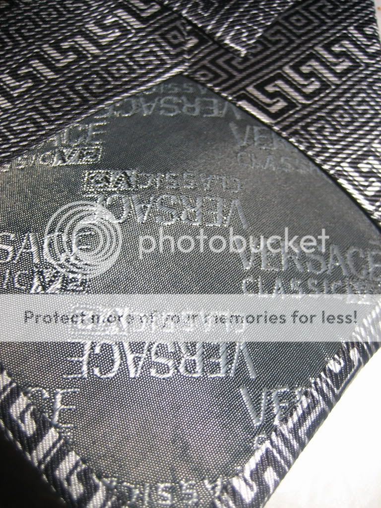 Authenticity check: Versace Ties | Authentic Jeans Forums