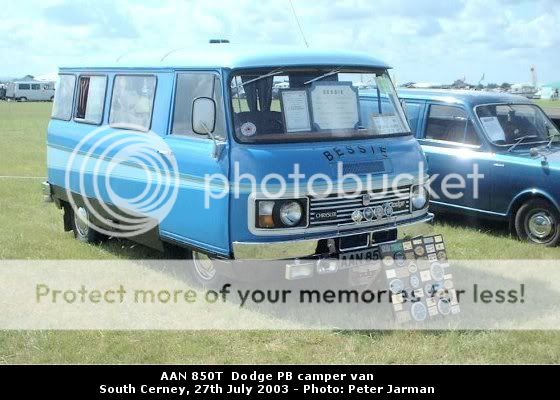 1979 Chrysler Dodge Spacevan | Commer Van Fan