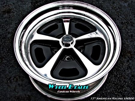 17x8-17x9.5" AMERICAN RACING VN500 MAGNUM WHEELS FOR 5x4.50" FORD ...