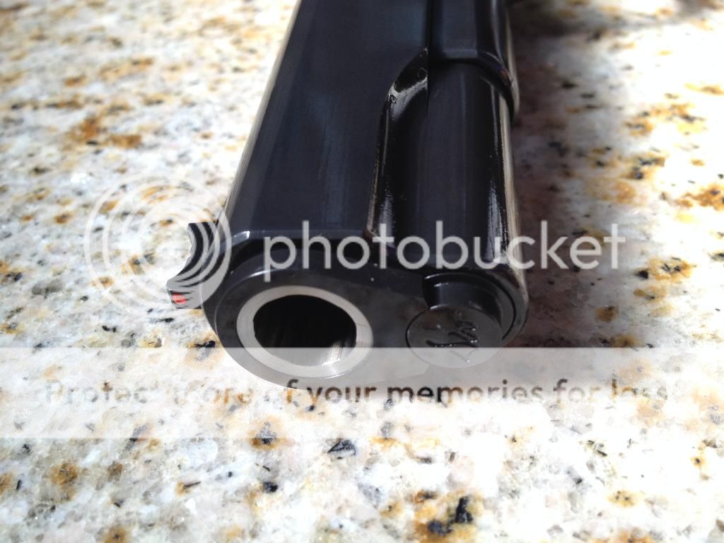 Flush cut and reverse crown on a 1911 - Calguns.net